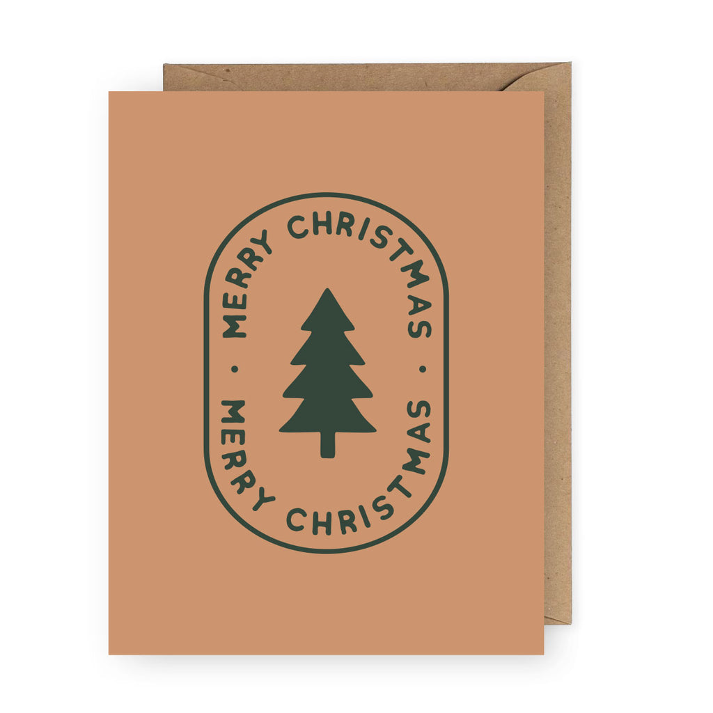 Merry Christmas Tree Greeting Card – The Anastasia Co.