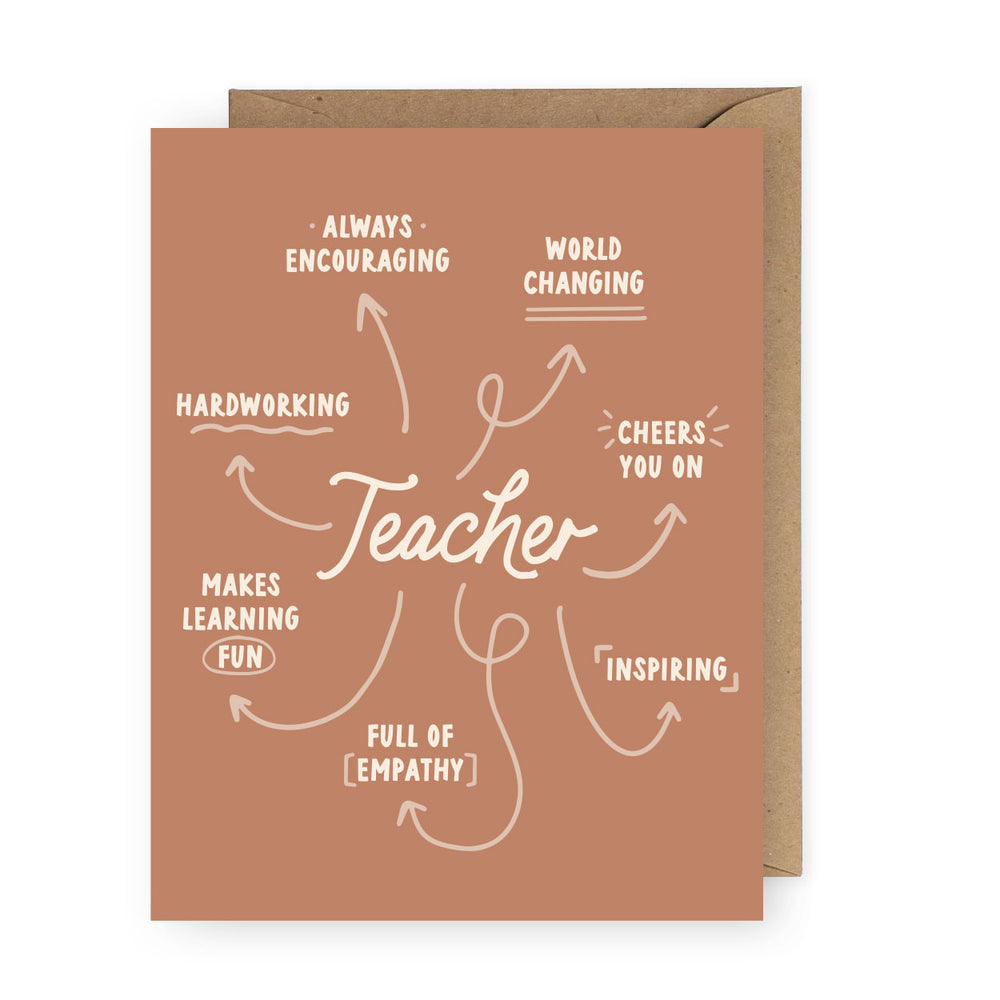 Teacher Greeting Card – The Anastasia Co.
