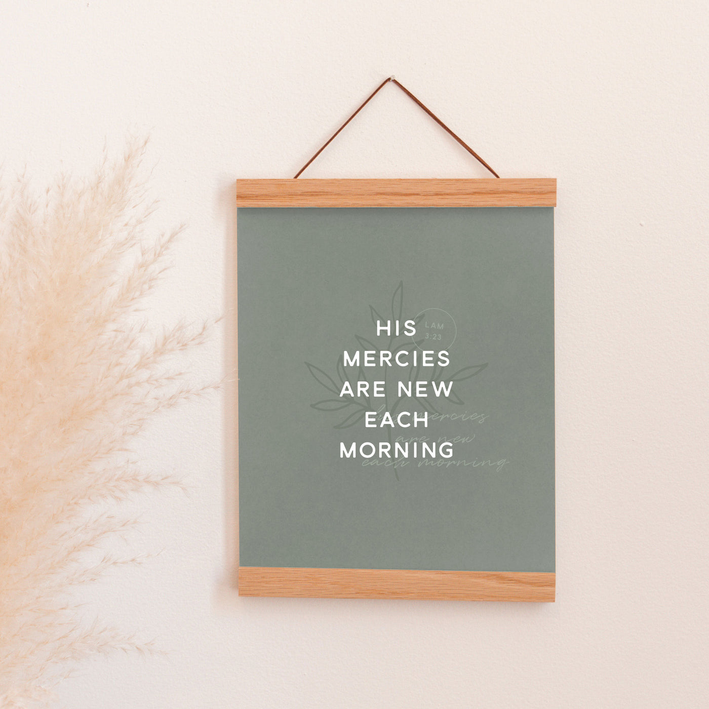 His Mercies are New Art Print – The Anastasia Co.