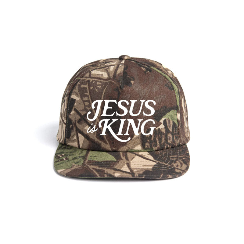 Jesus is King Camo Hat – The Anastasia Co.