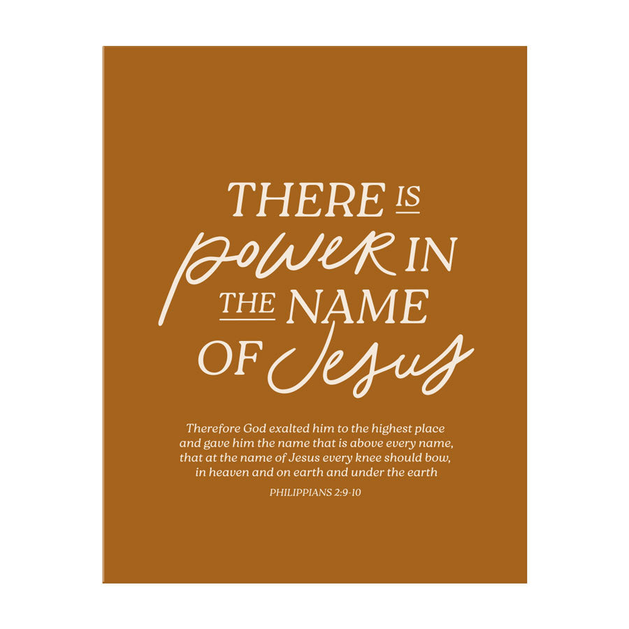 Power in the Name of Jesus Art Print – The Anastasia Co.