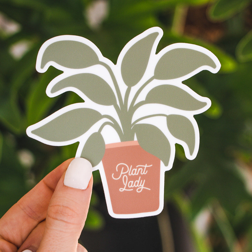 Plant Lady Sticker – The Anastasia Co.