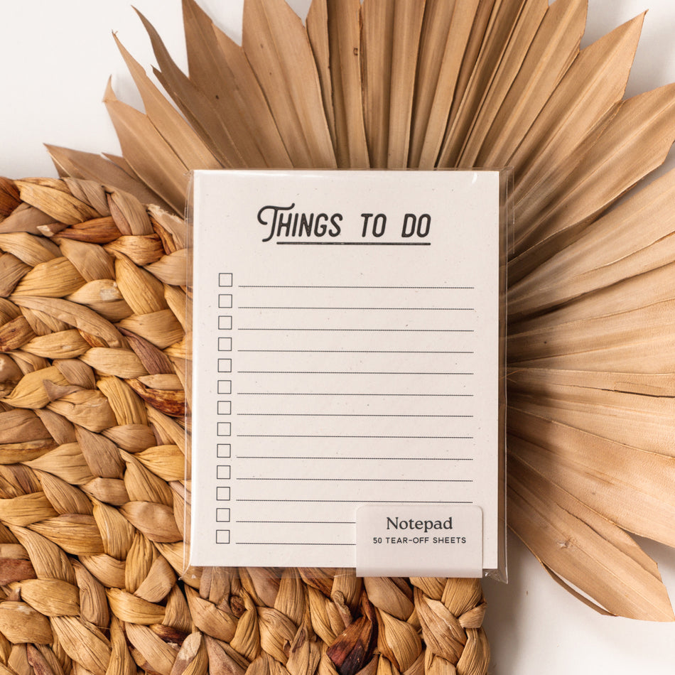 Things to Do Notepad – The Anastasia Co.