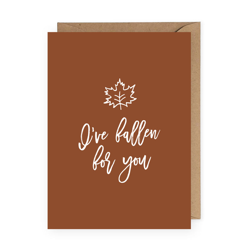 I've Fallen for You Greeting Card – The Anastasia Co.