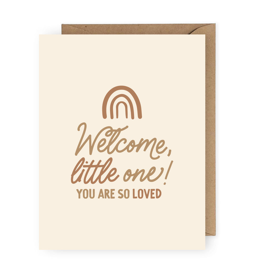 Welcome Little One Greeting Card – The Anastasia Co.