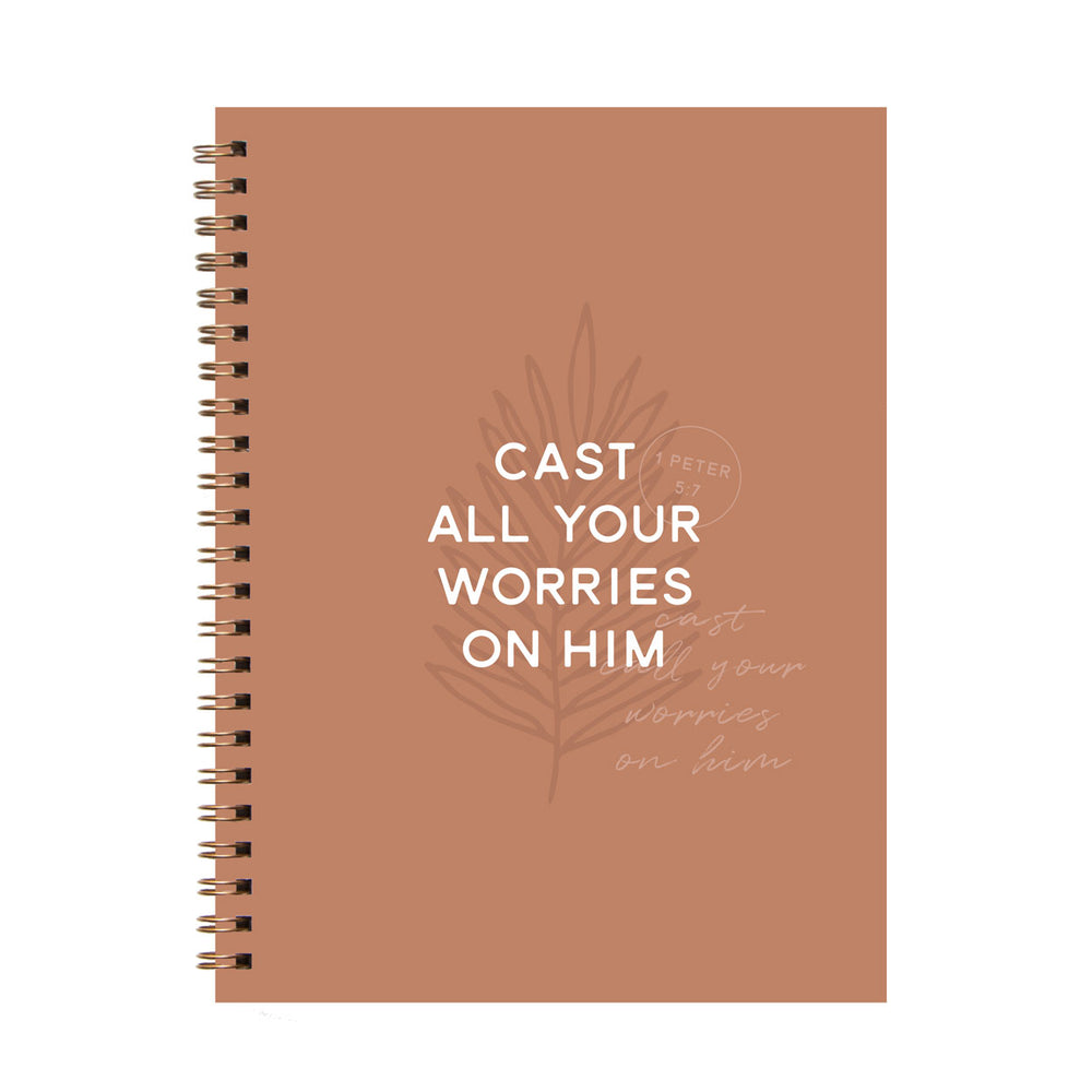 Cast all Your Worries Softcover Journal – The Anastasia Co.