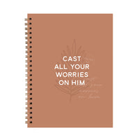 Cast all Your Worries Softcover Journal – The Anastasia Co.